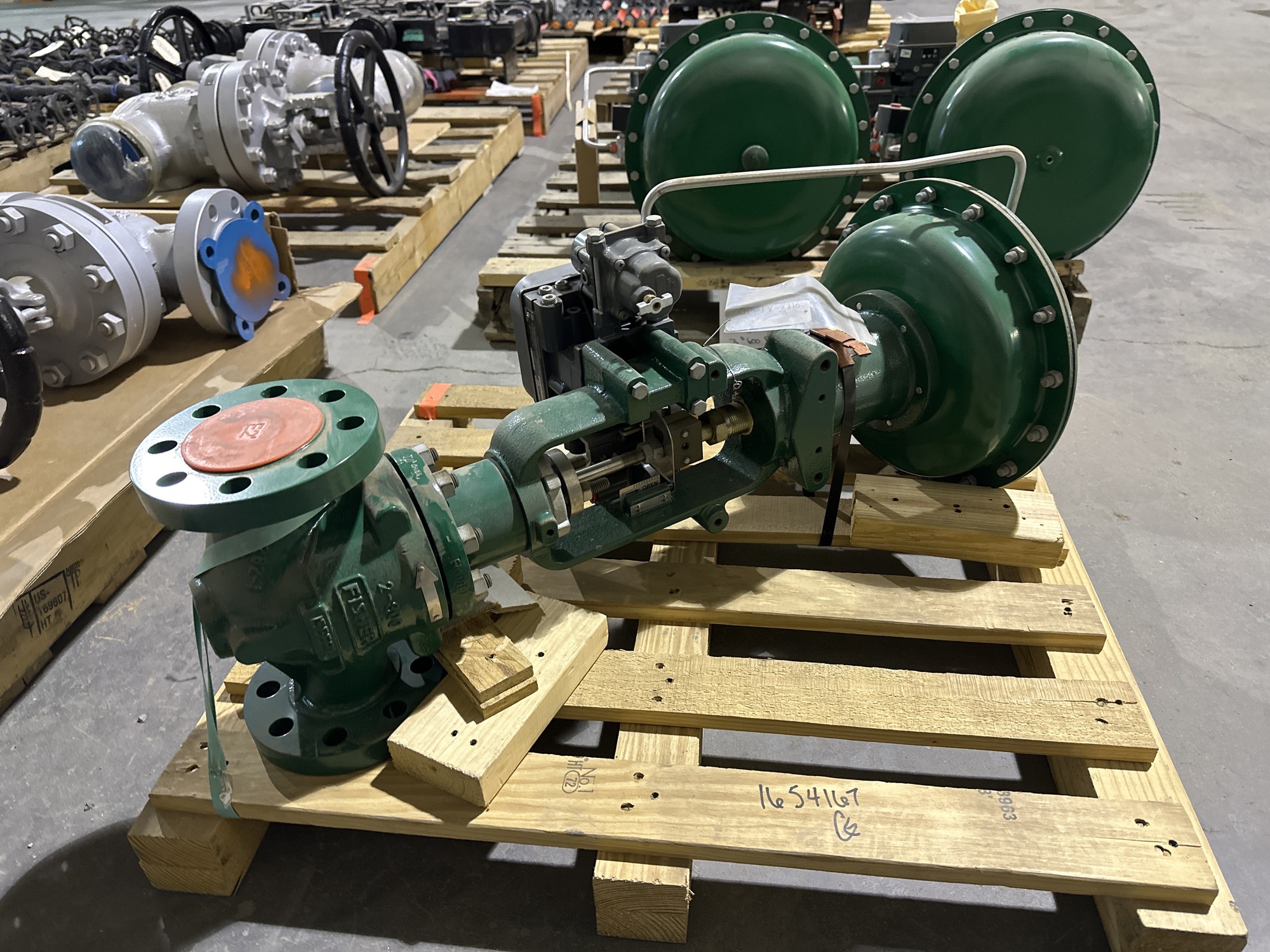 Fuelled | Valve - UNUSED 2" ANSI 300 RF Fisher 657 Control Valve