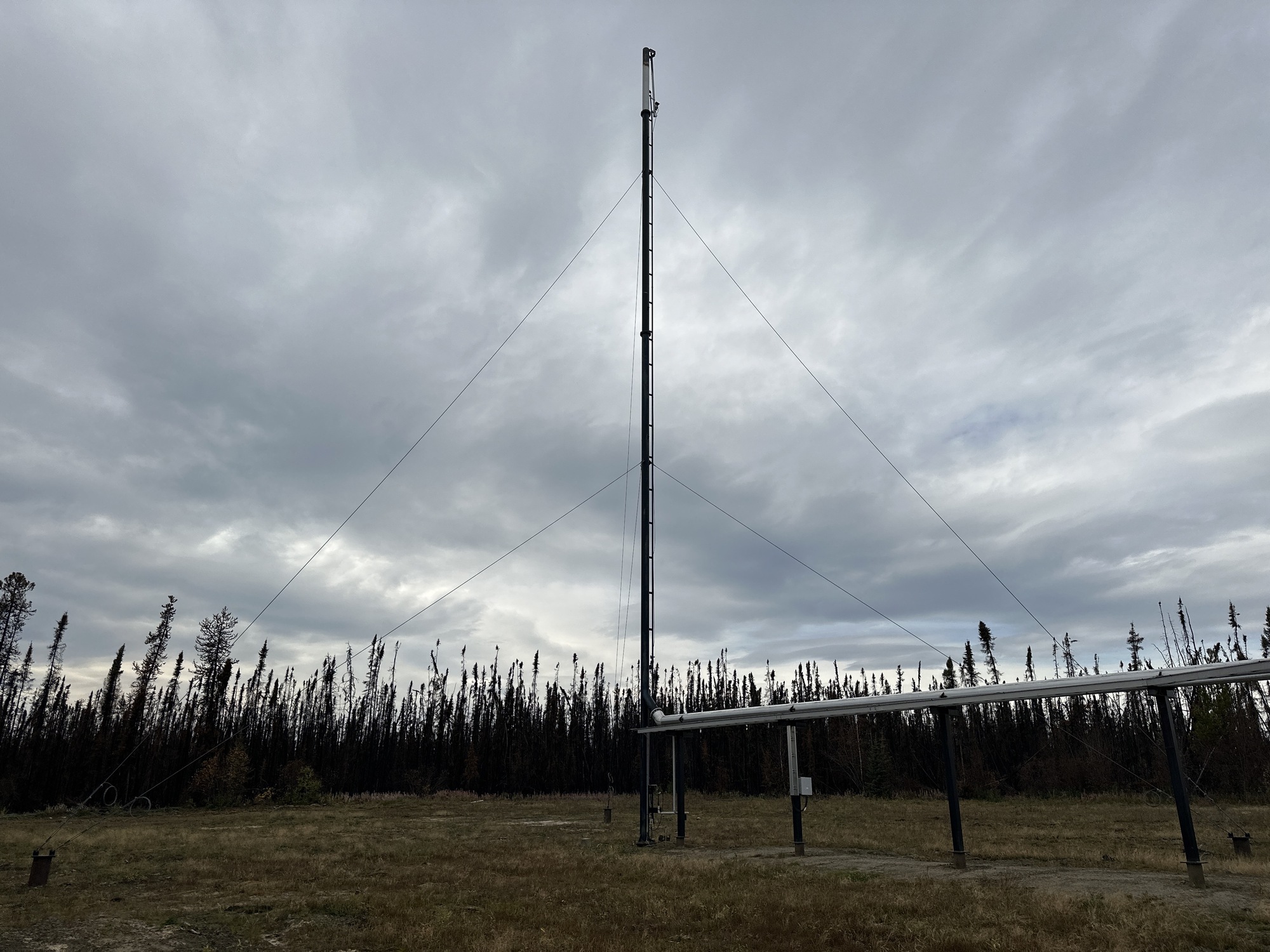 Fuelled | Flare Stack - 8" x 60' (Est.) Skidded Flare Stack