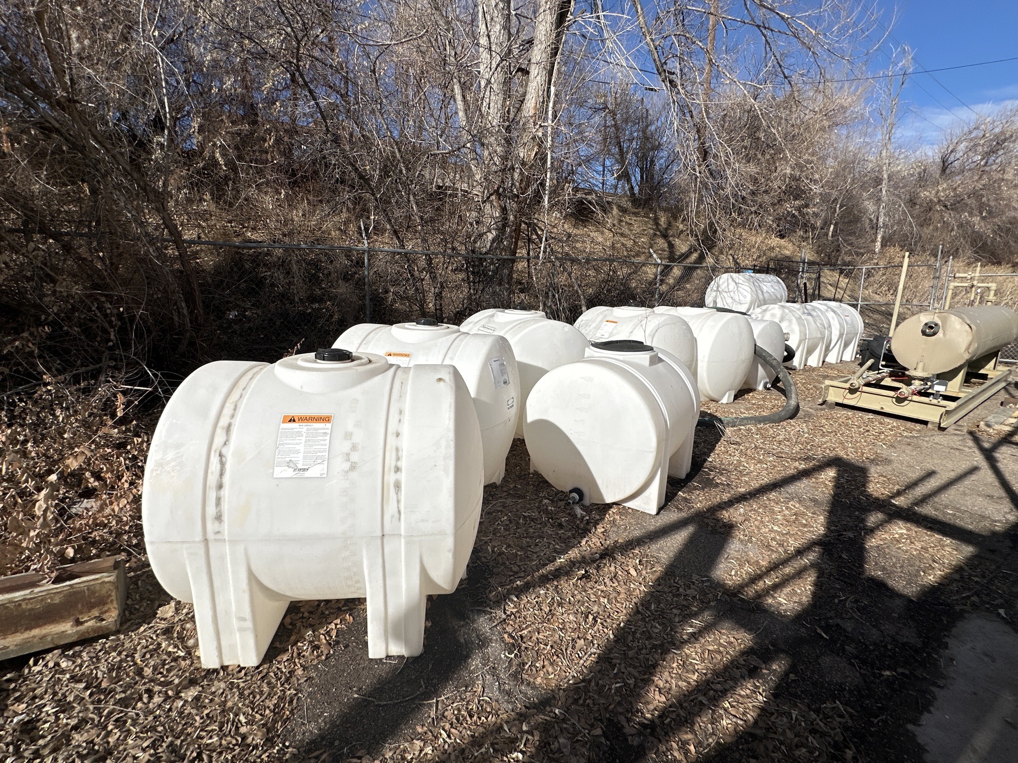 Fuelled | Tank - 330 USG ATM Plastic Methanol Tank w/ Stands