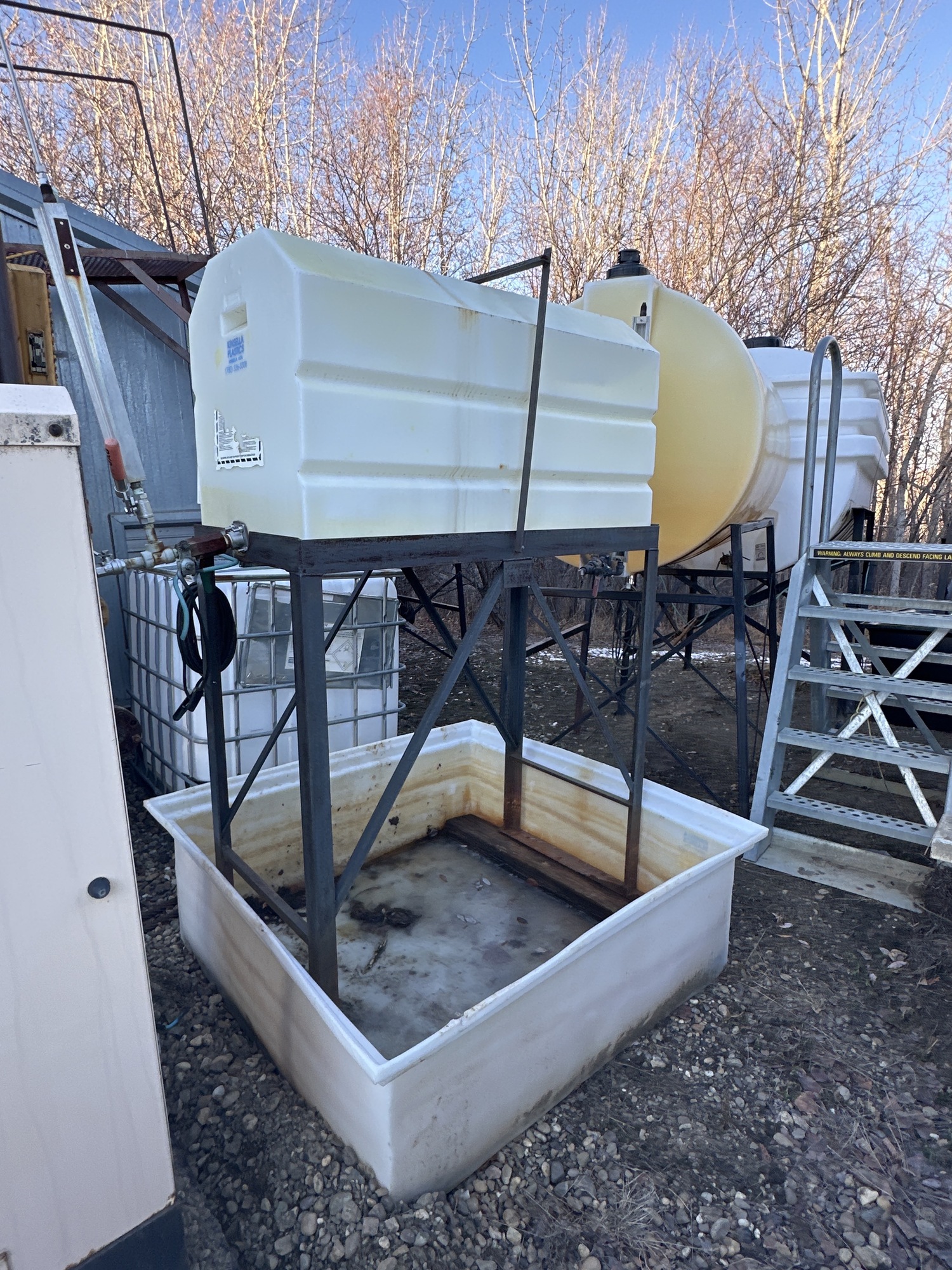 Fuelled | Tank - Plastic Chemical Storage Tank W/ Spill Containment