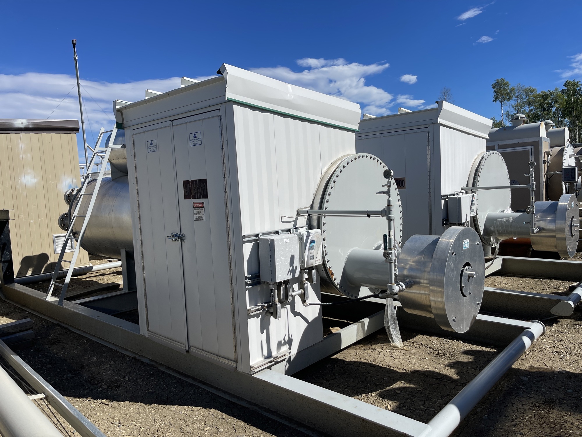 Fuelled | Line Heater - 1.0 MMBTU 2500ANSI Sour Skidded Line Heaters w ...