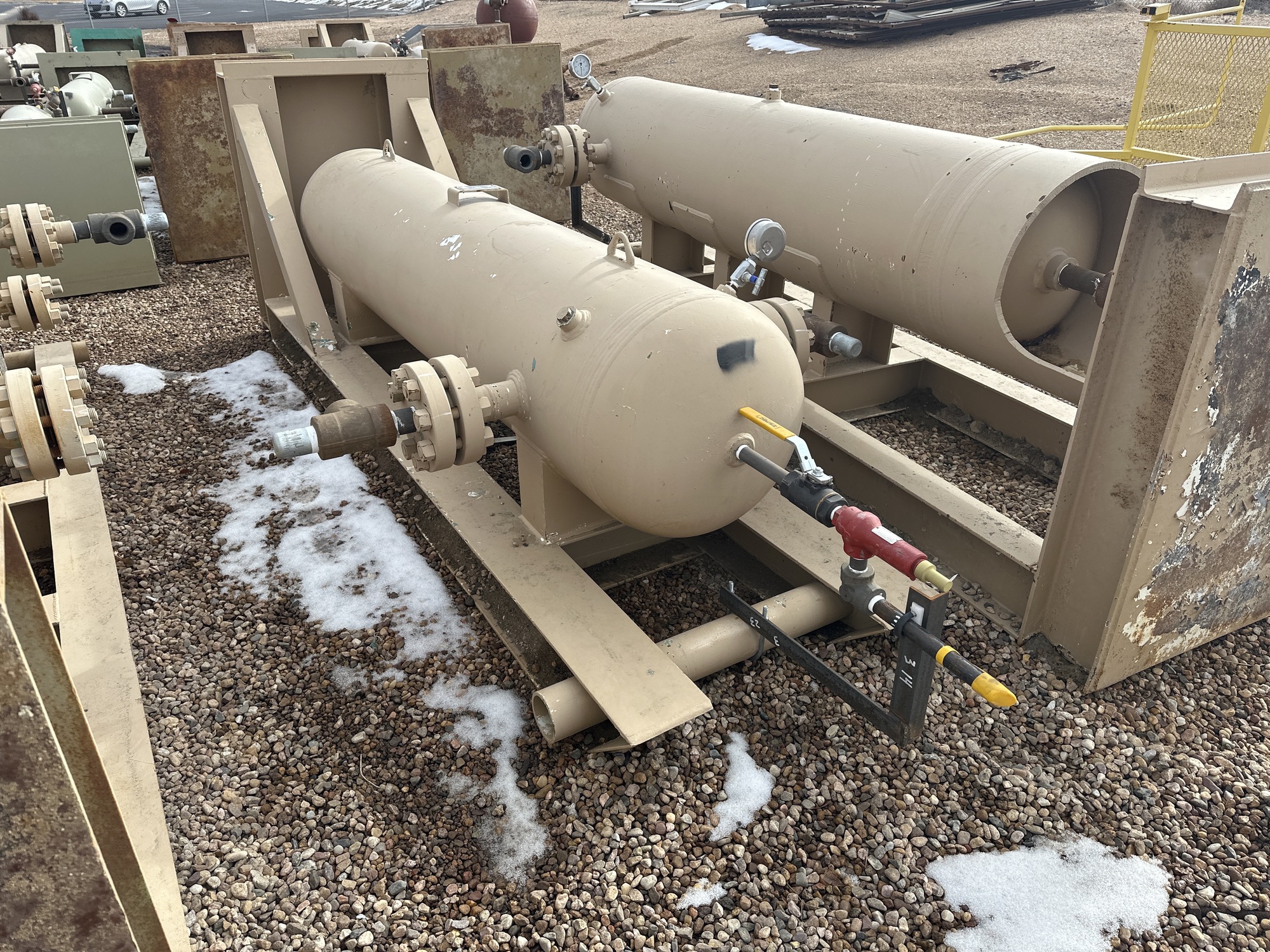Fuelled | Separator - 24” x 8' 3000 PSI Vertical Sand Separator Package