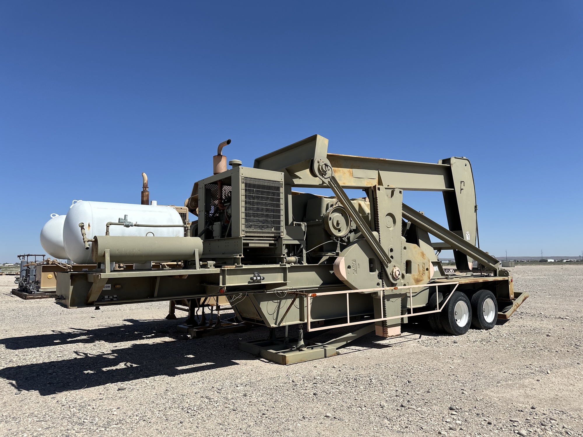 Fuelled | Pump Jack - LUFKIN CM-456D-305-120 Trailered Pumping Unit c/w ...