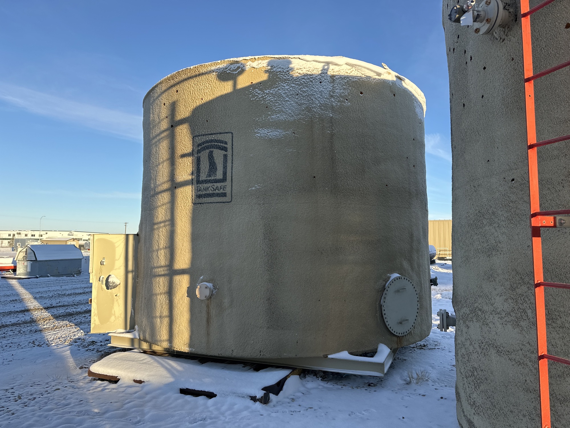 Fuelled | Tank - 400 BBL ATM Skidded Coated Heated Storage Tank