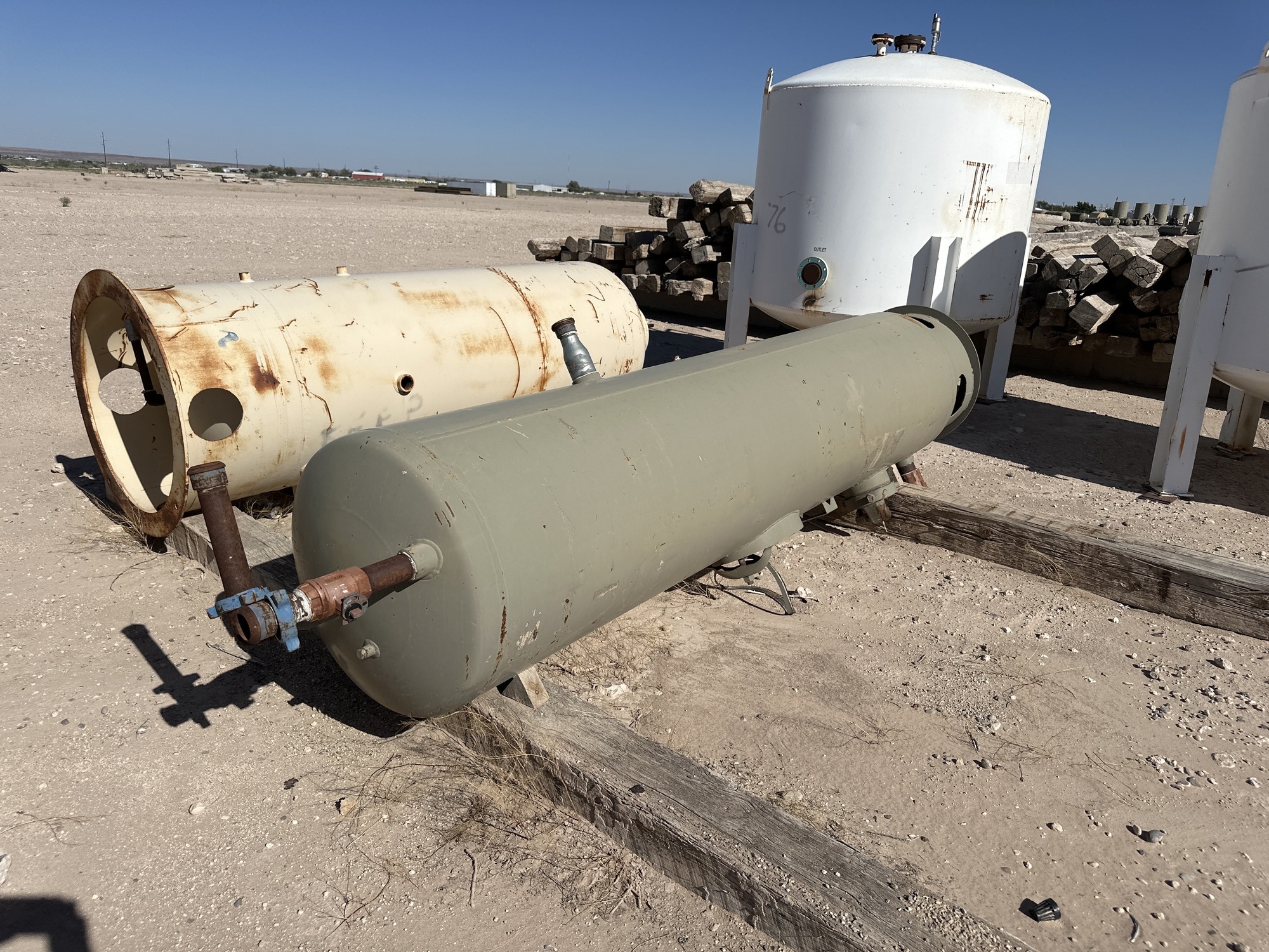 Fuelled | Separator - 30" x 10' 175 PSI 2 Phase Separator Vessel