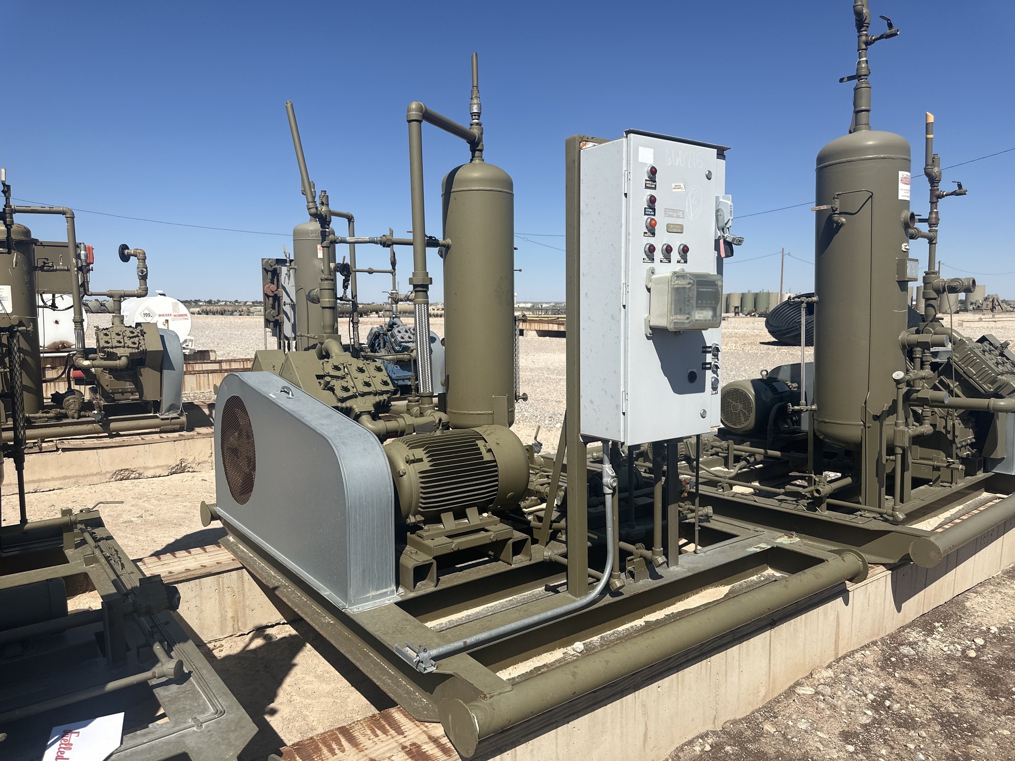 Fuelled | Compressor Package - 30 HP Quincy 5120NG VRU Compressor Package