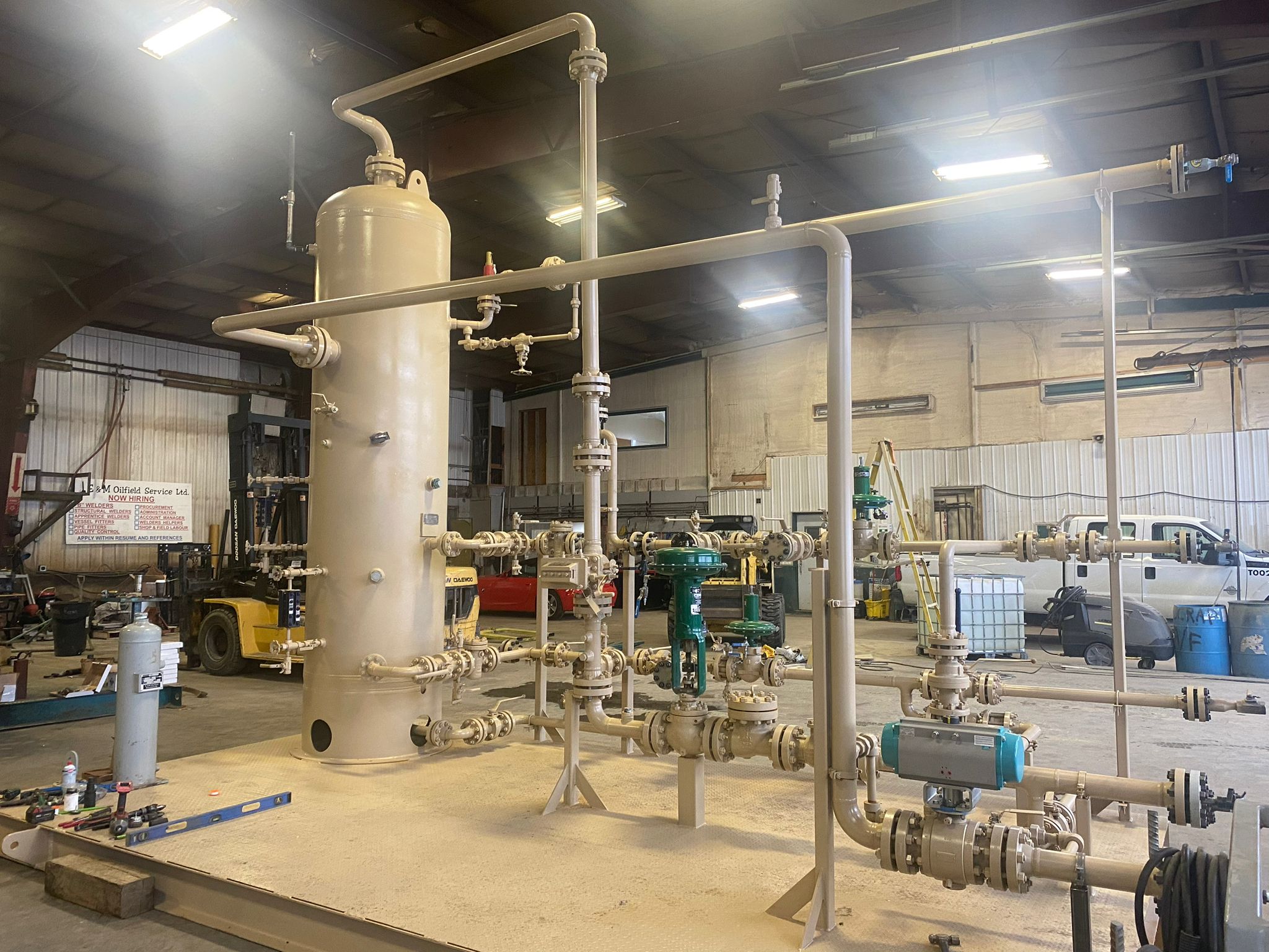 Fuelled | Separator - Refurbished 36" x 10' 1440psi Sour 3 Phase ...