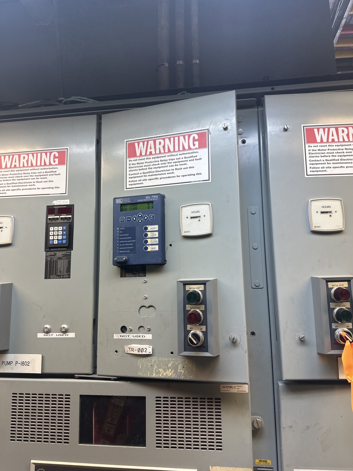 Fuelled | Control Panel - 4160V Disconnect Switch