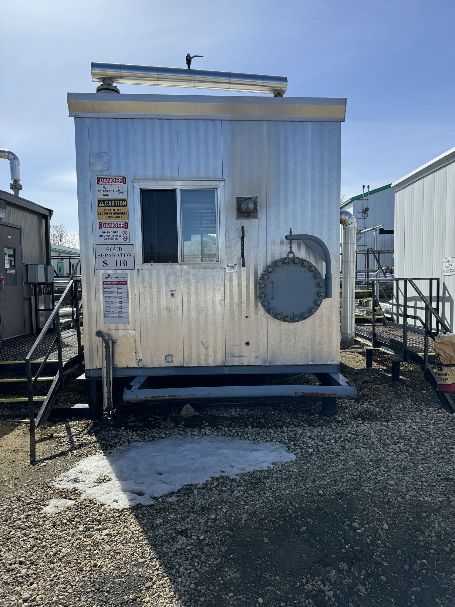 Fuelled | Separator - 48" x 10' 1200 PSI Sour Separator Package w/ 4 ...