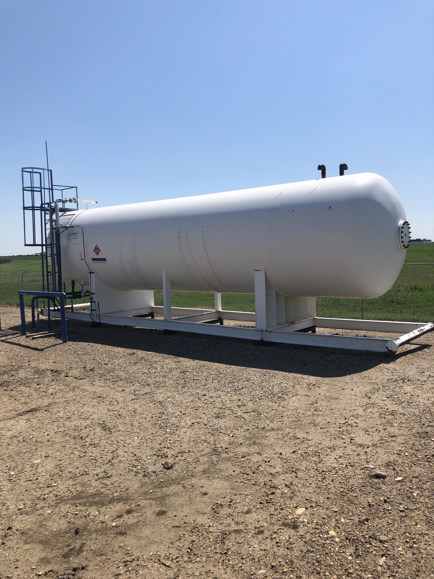 Fuelled | Storage Bullet - 18,122 USG 250 PSI Skidded Storage Bullet