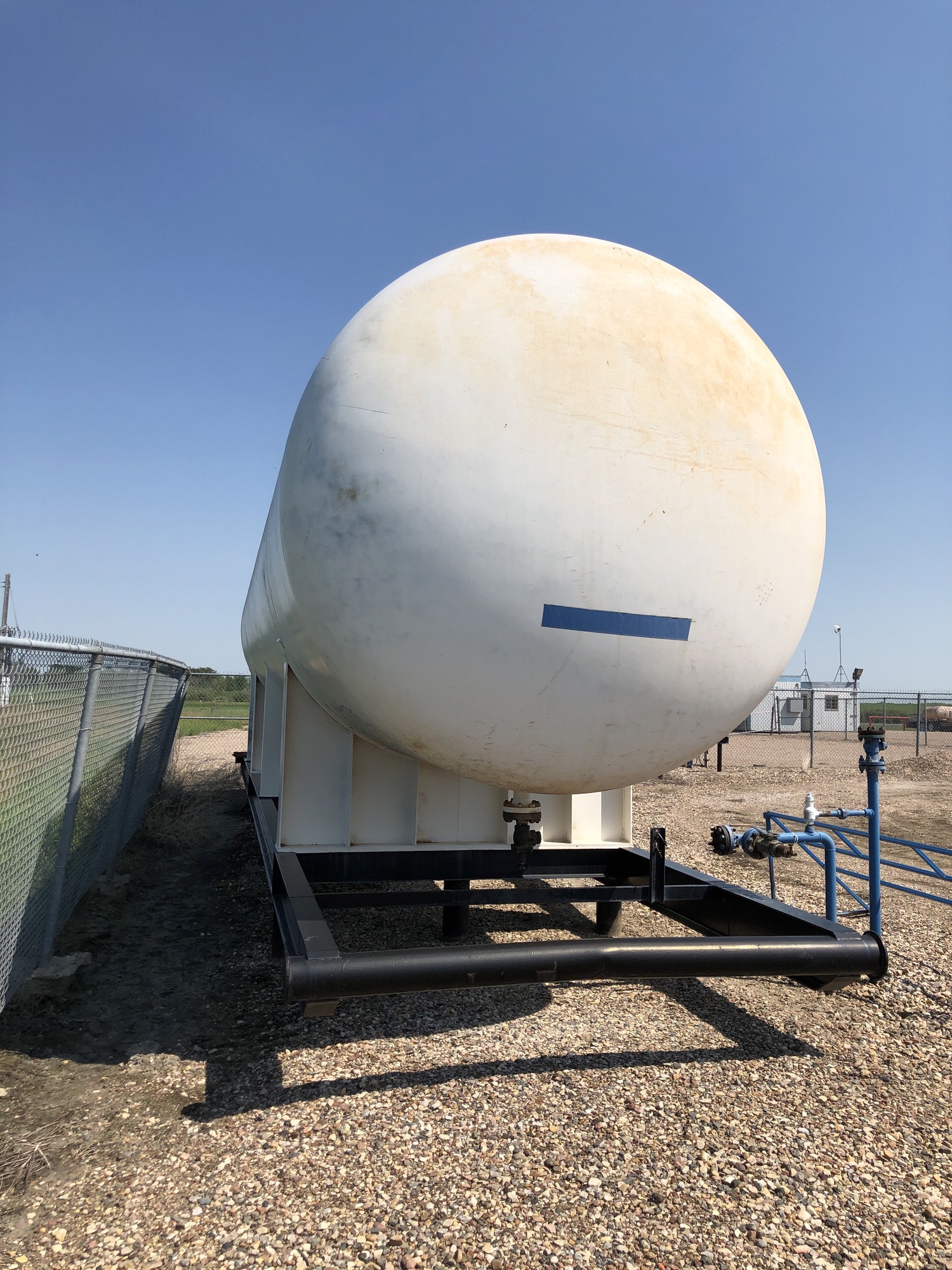 Fuelled | Storage Bullet - 18,000 USG 250 PSI Skidded Storage Bullet