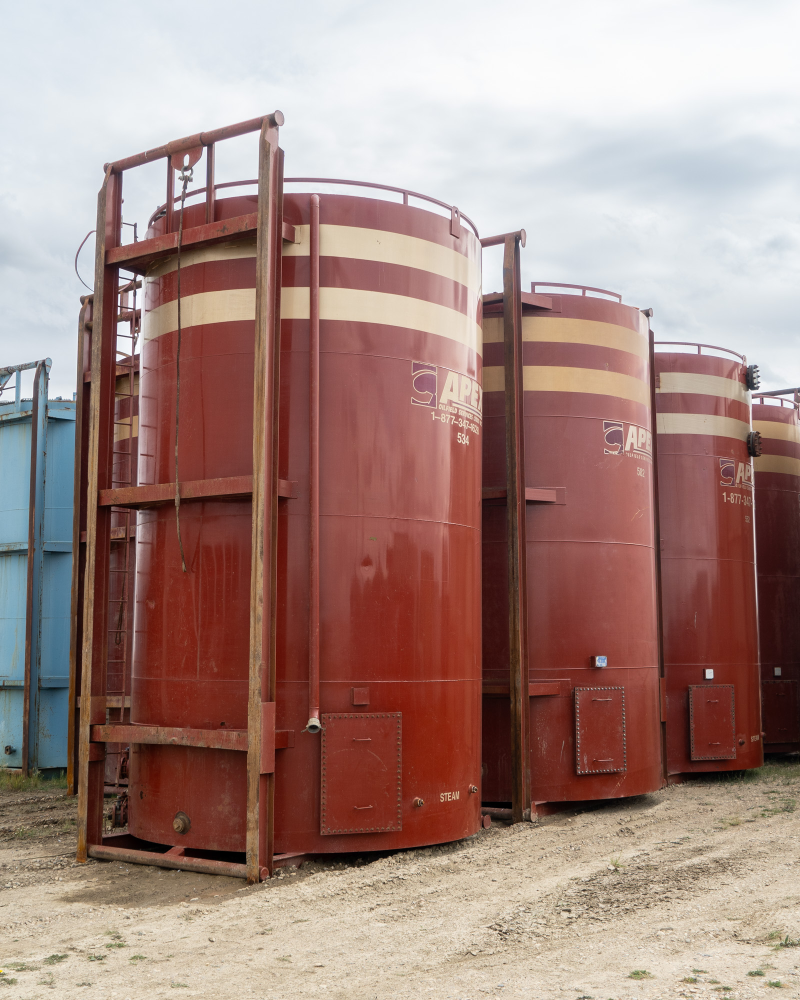 Fuelled | Tank - 400 BBL BROWN Painted Rental Style Storage tanks