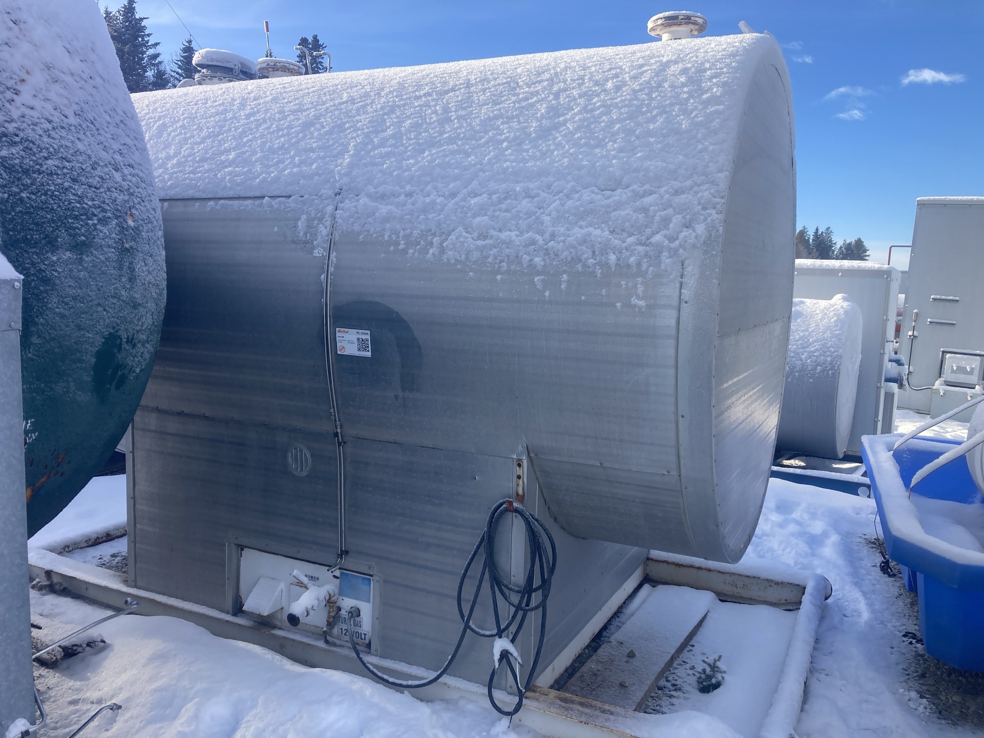 Fuelled | Tank - 6’ x 10’ 50 BBL Double Wall Heated Blow Back Tank