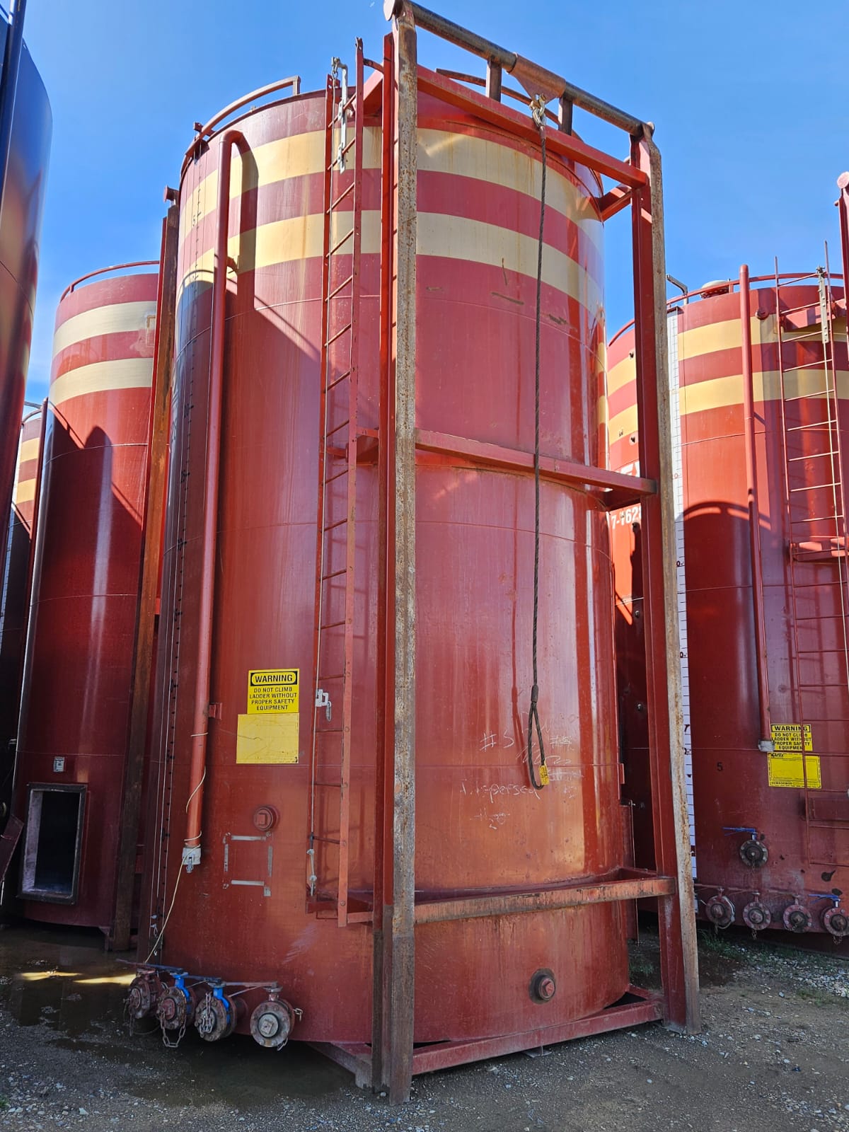 Fuelled | Tank - 400 BBL BROWN Painted Rental Style Storage tanks