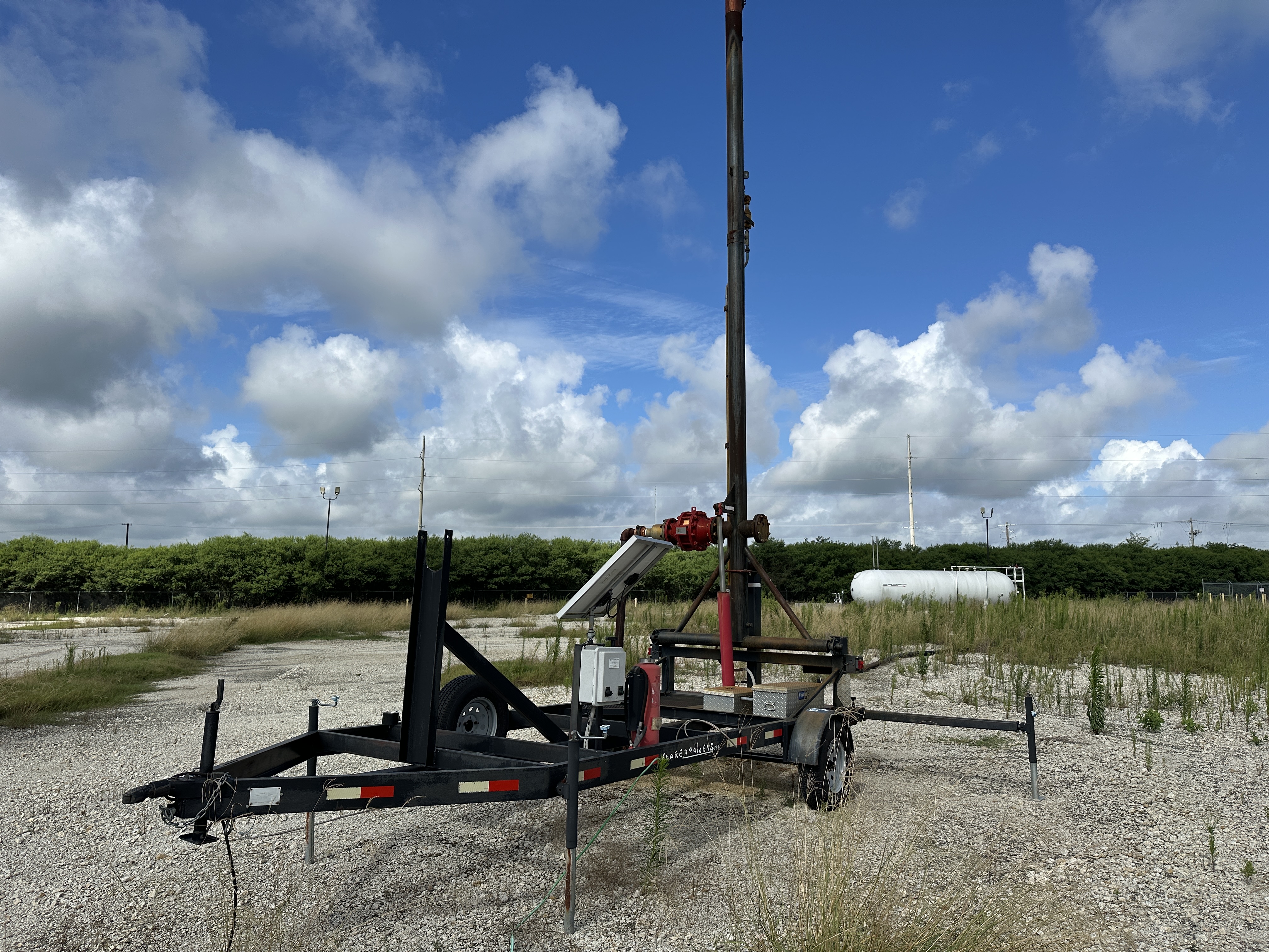 Fuelled | Flare Stack - 6" x 25' Portable Flare System