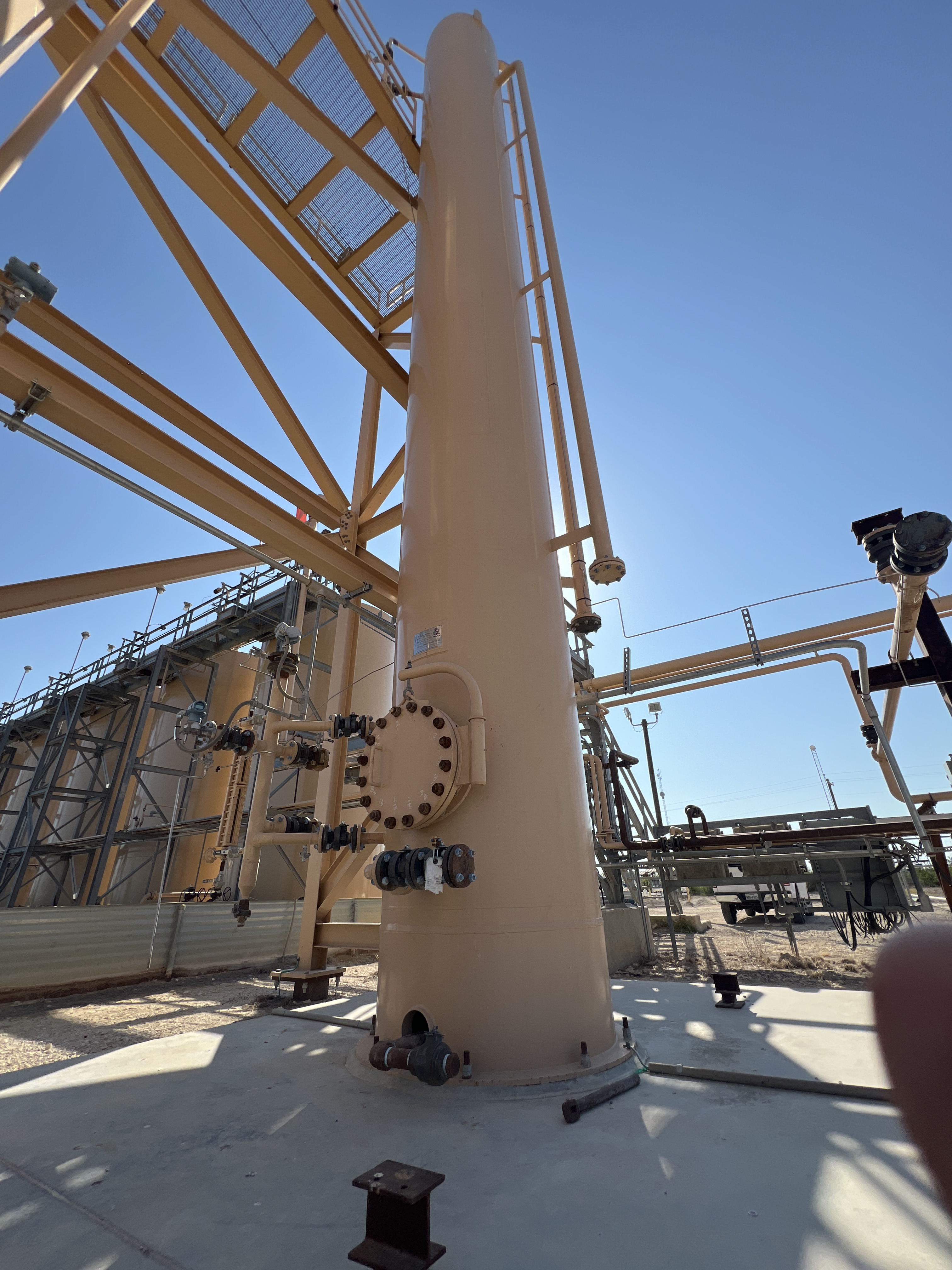 Fuelled | Vapor Recovery Tower - 48" x 40' 75 PSI Vapor Recovery Tower