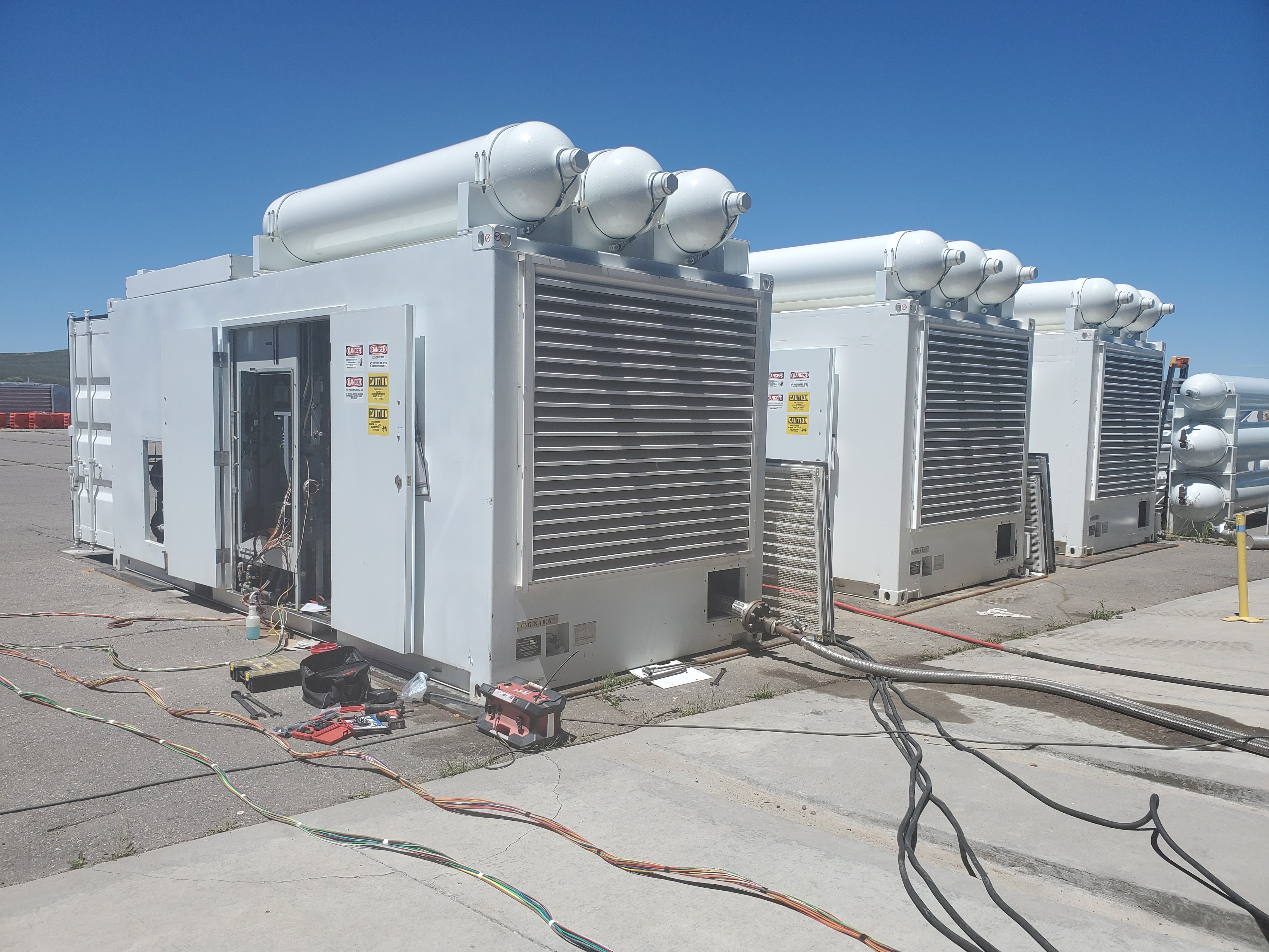 Fuelled | CNG Equipment - 400 HP GE Gemini H304 4-Stage CNG Compressor ...