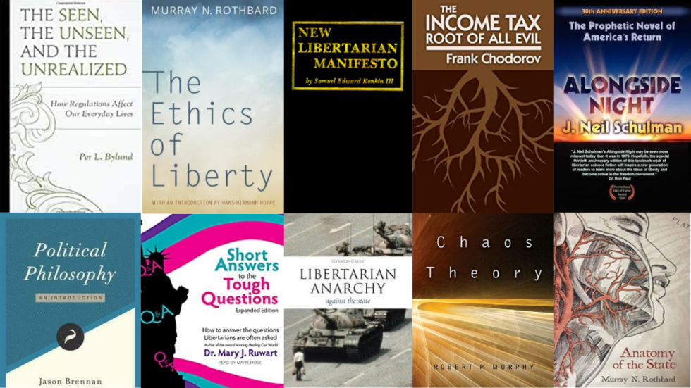 10 Must Read Libertarian Books - Pete Quinones