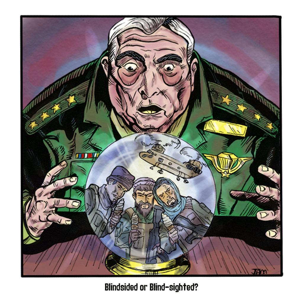 Political Cartoon: Blindsided or Blind-Sighted? | The Libertarian Institute
