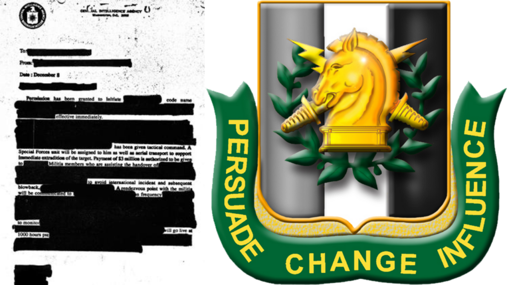 Former Military Chief Details Psychological Operations Techniques ...