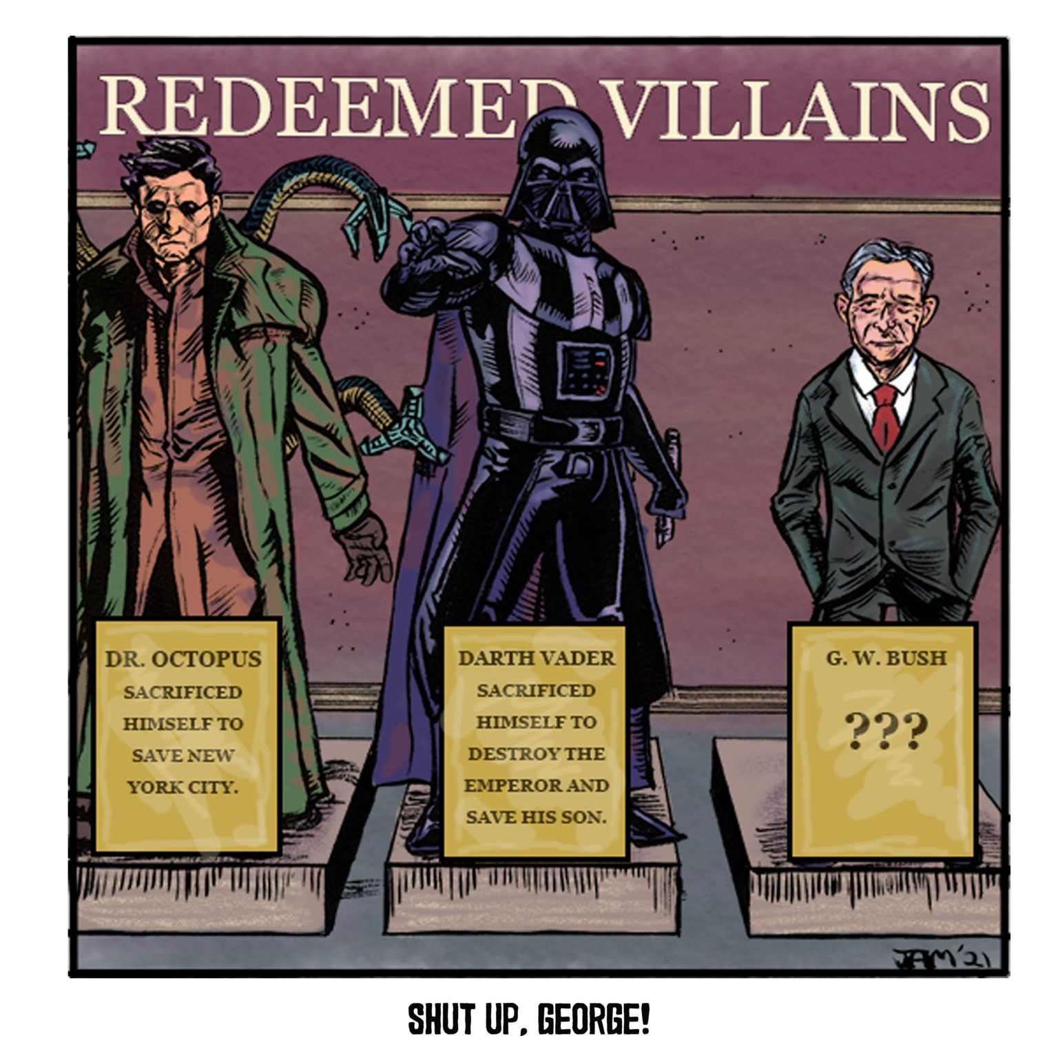 Political Cartoon: Villains | The Libertarian Institute