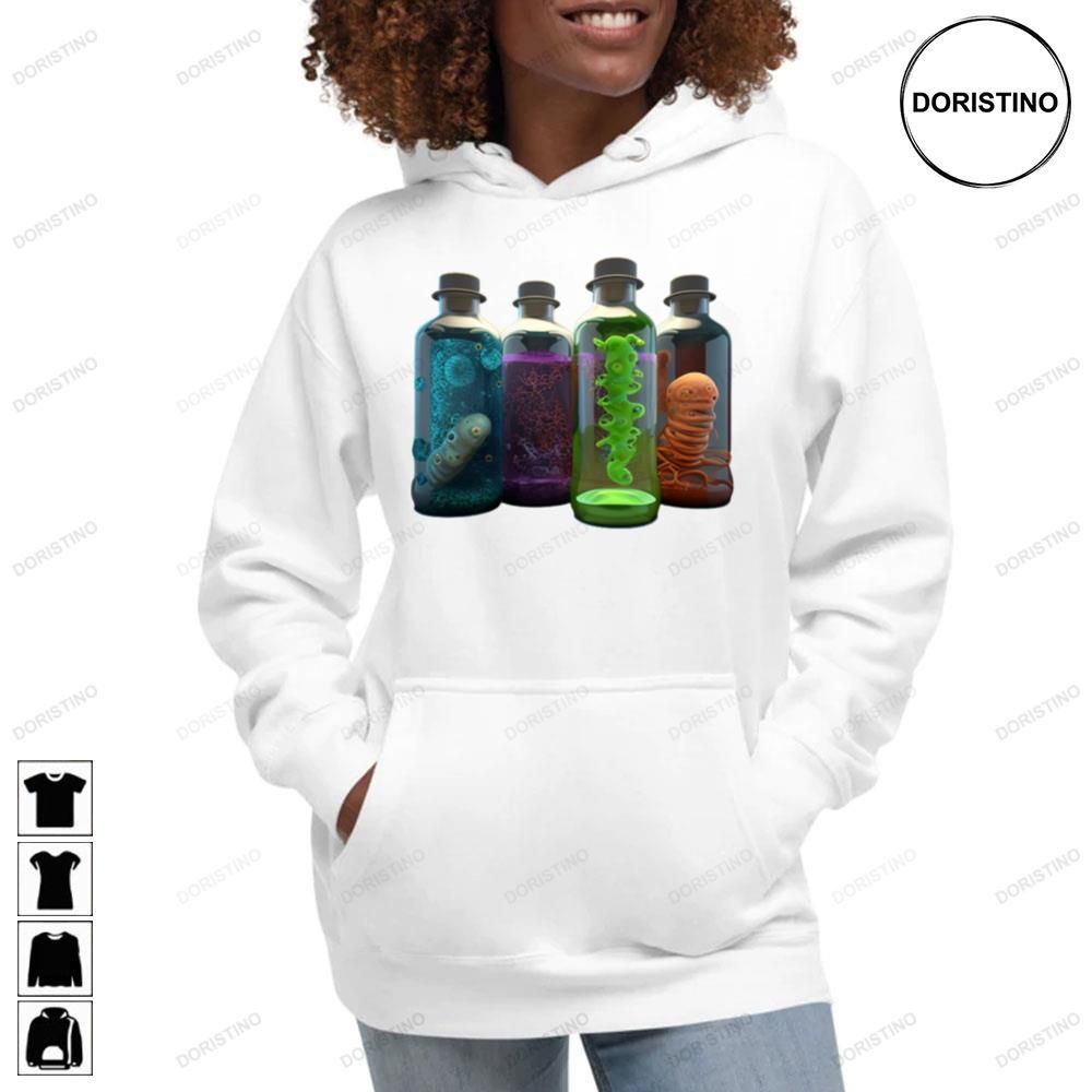 Hd Realistic Colorful Ghost Bacteria Ảt Limited Edition T-shirts