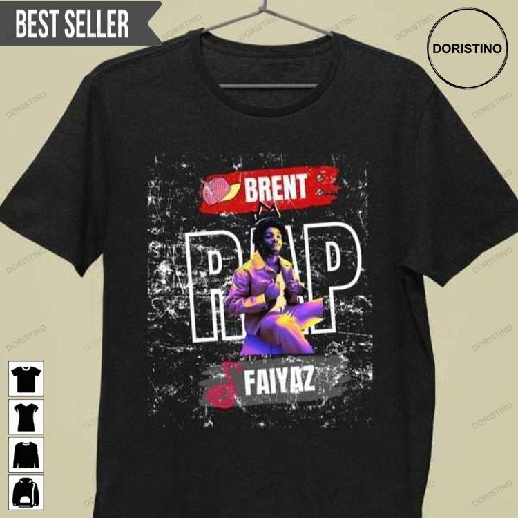 Brent Faiyaz Hip Hop Rap Tour Doristino Limited Edition T-shirts