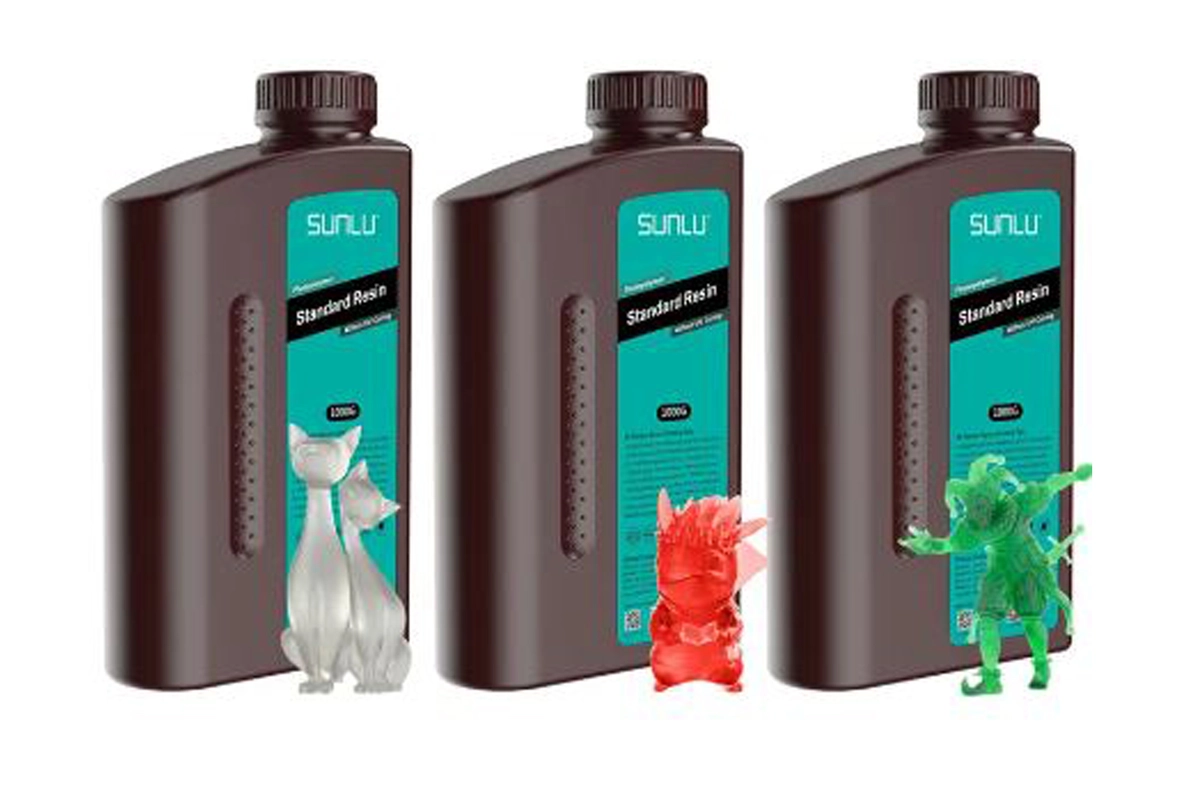 Pack 3 Kgs Resina Estándard | Kumi 3D