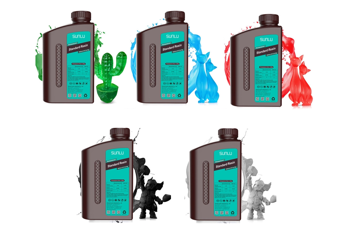 Pack 5 Kgs Resina Estándard | Kumi 3D